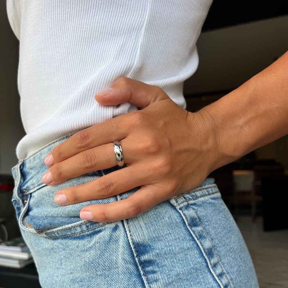 silver fidget rings – Calm Collective